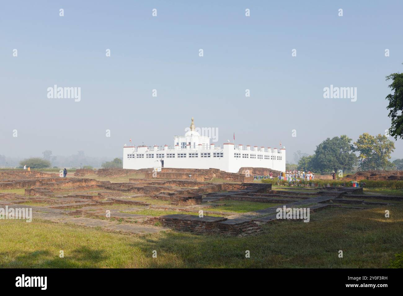 Maya Devi temple, Lumbini, Nepal Stock Photo - Alamy