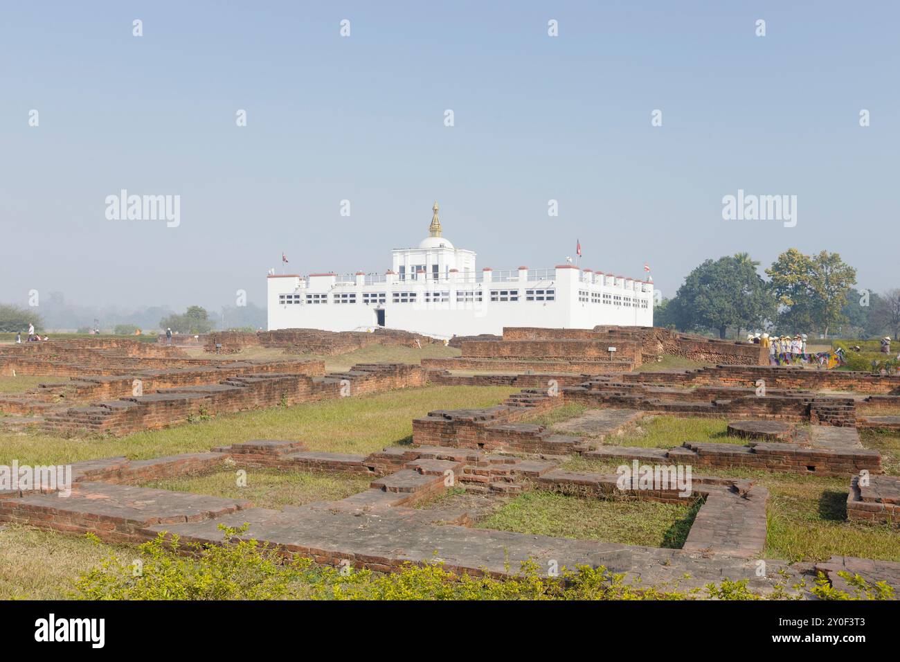 Maya Devi temple, Lumbini, Nepal Stock Photo - Alamy