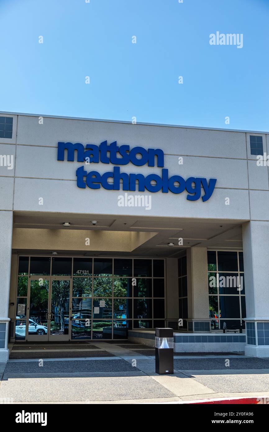 Mattson Technology Incorporated in Fremont California USA Stock Photo ...