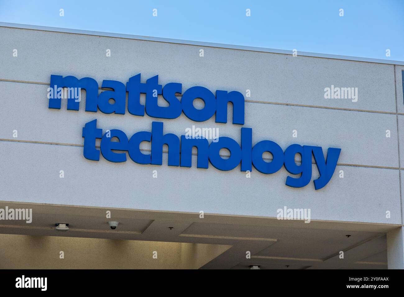 Mattson Technology Incorporated in Fremont California USA Stock Photo ...