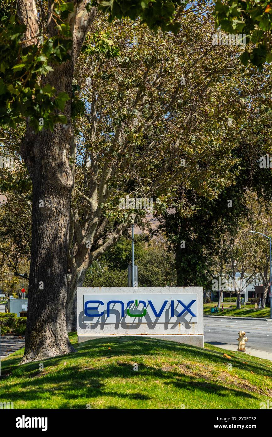 Enovix Corporation in Fremont California USA Stock Photo - Alamy