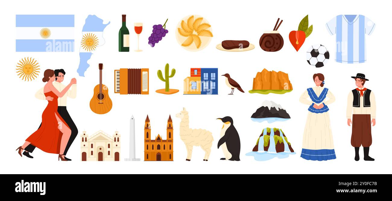 Penguin in argentina Stock Vector Images - Alamy