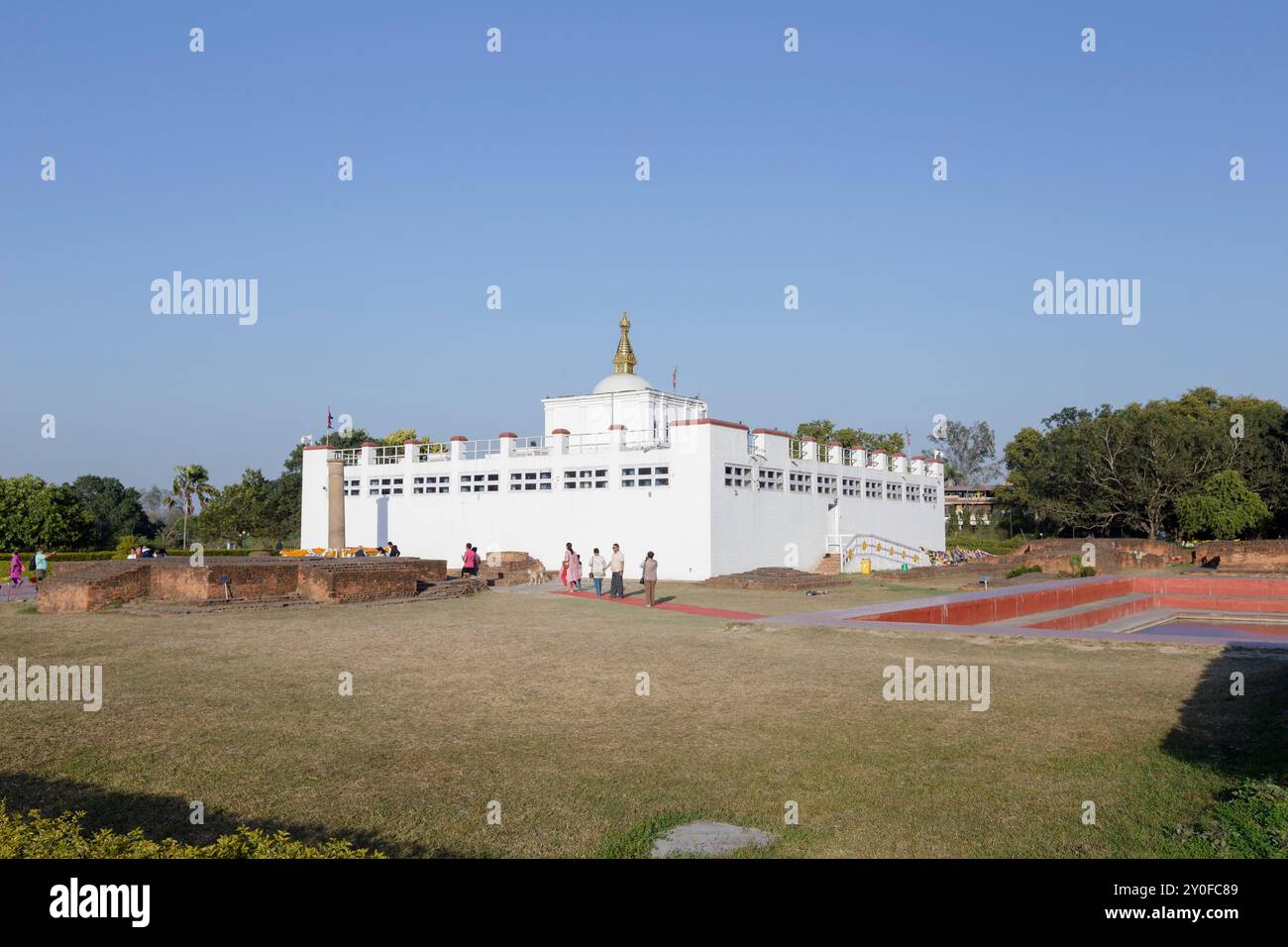 Maya Devi temple, Lumbini, Nepal Stock Photo - Alamy