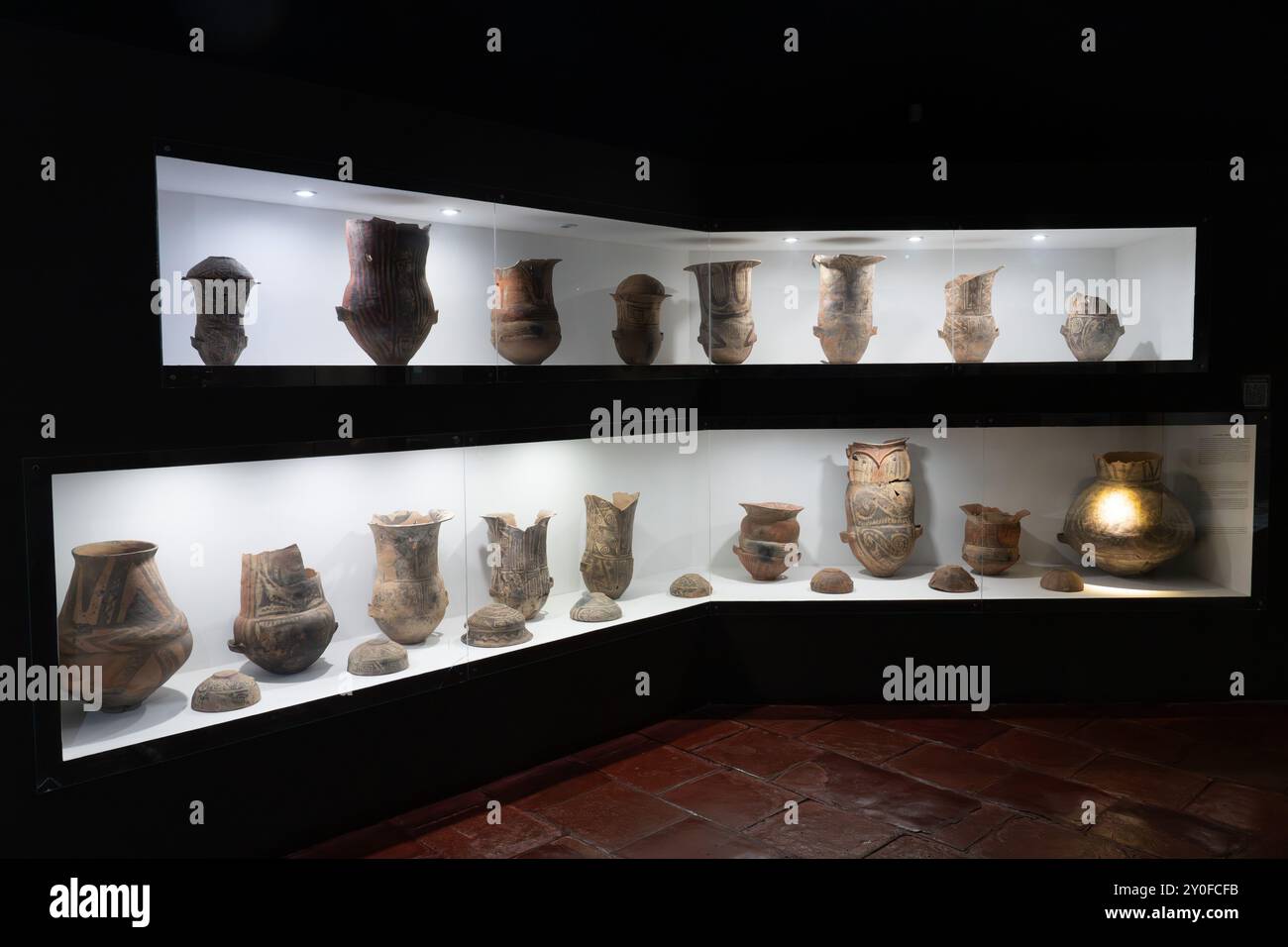 Pre-Hispanic Amerindian funerary urns in the Pio Pablo Diaz ...