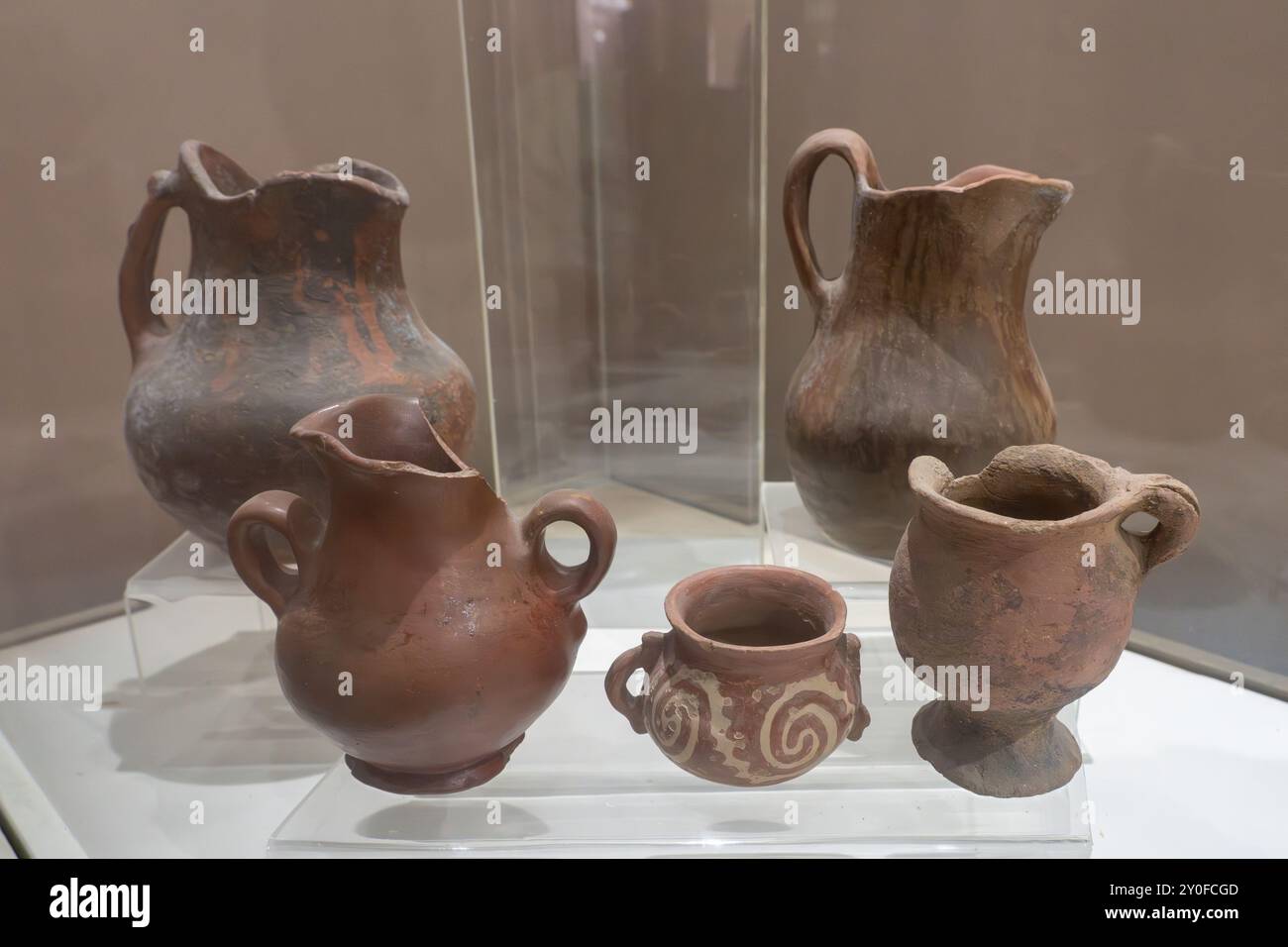 Post-Hispanic Amerindian ceramic pottery in the Pio Pablo Diaz ...