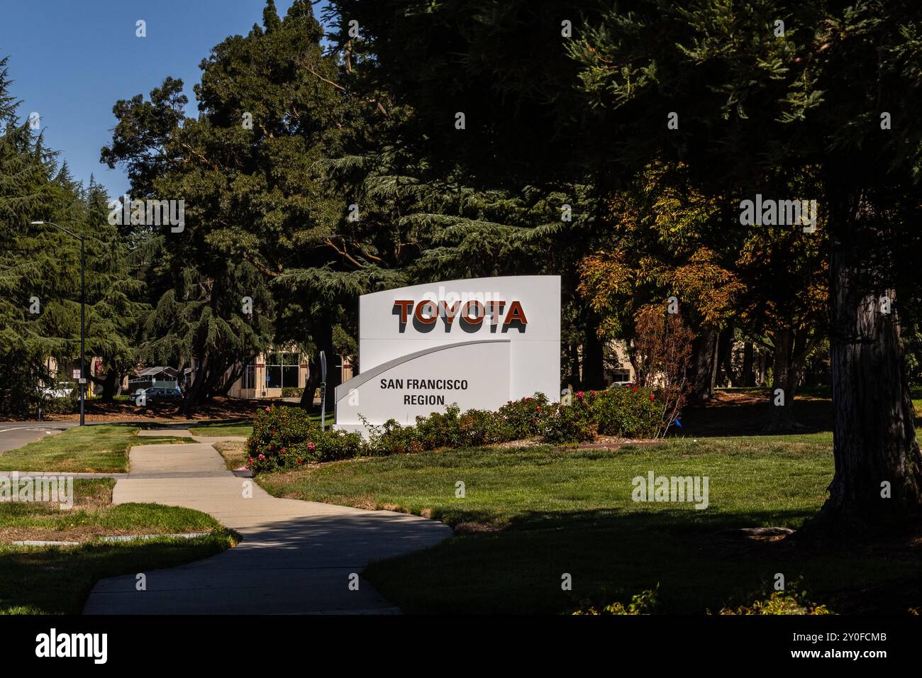 Toyota San Francisco offices in San Ramon California USA Stock Photo ...