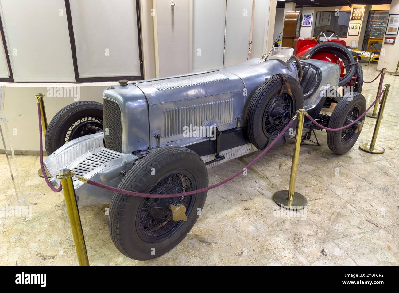 A 1924 Hudson Super Six race car in the Argentine Automobile Club ...