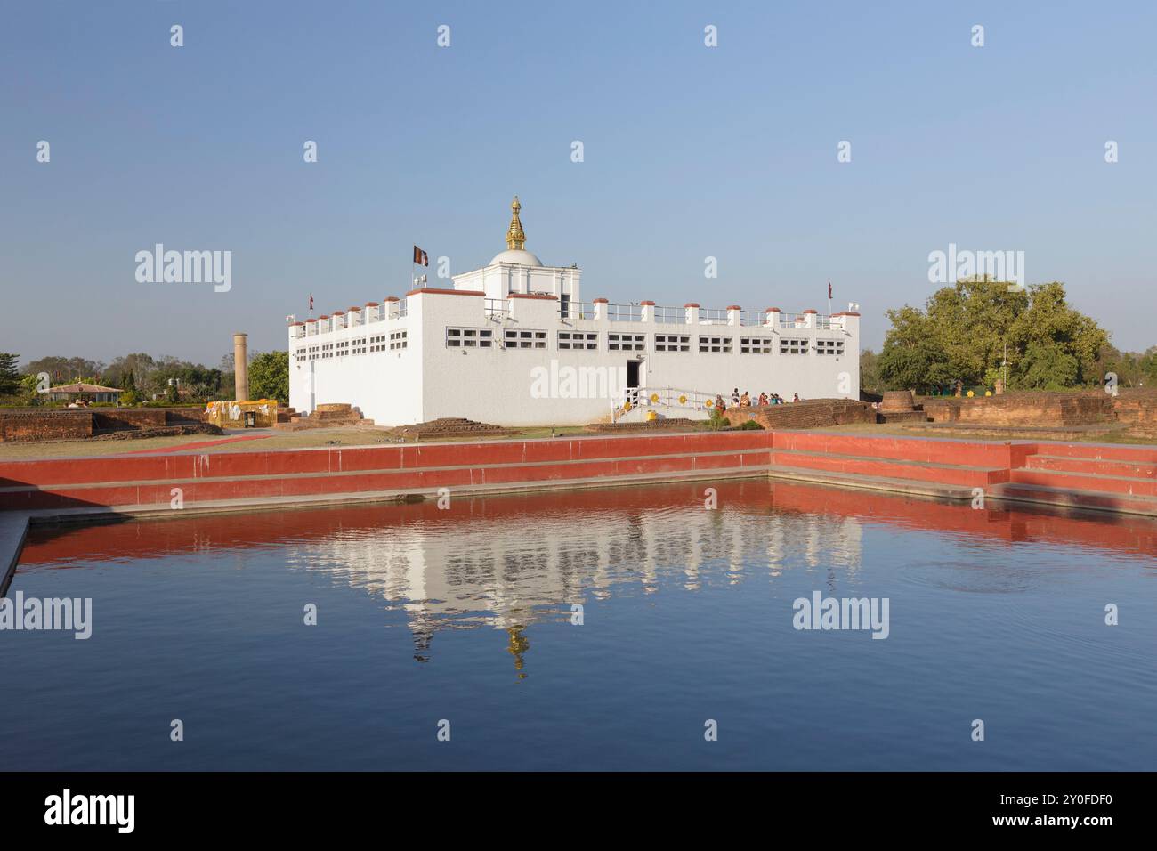 Maya Devi temple, Lumbini, Nepal Stock Photo - Alamy