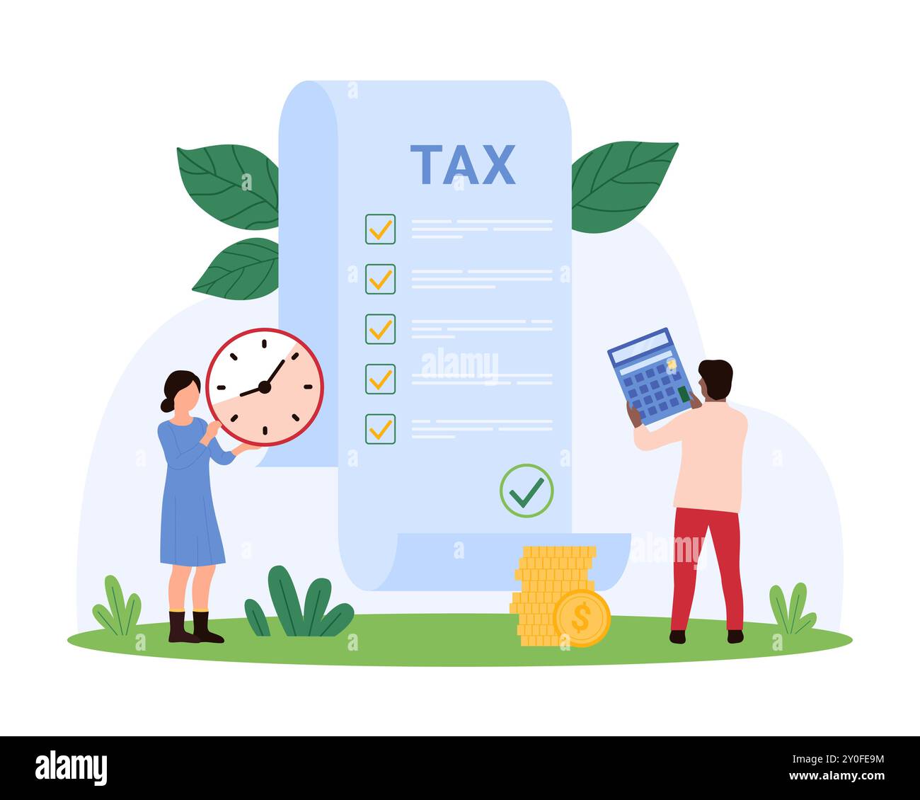Tax efficiency Stock Vector Images - Alamy