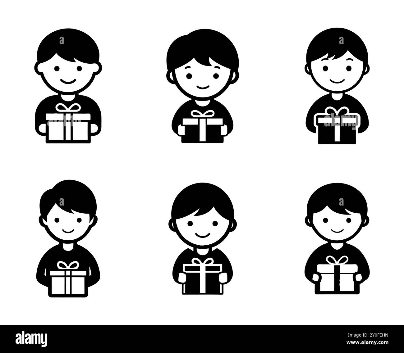 Surprise boxes Black and White Stock Photos & Images - Alamy