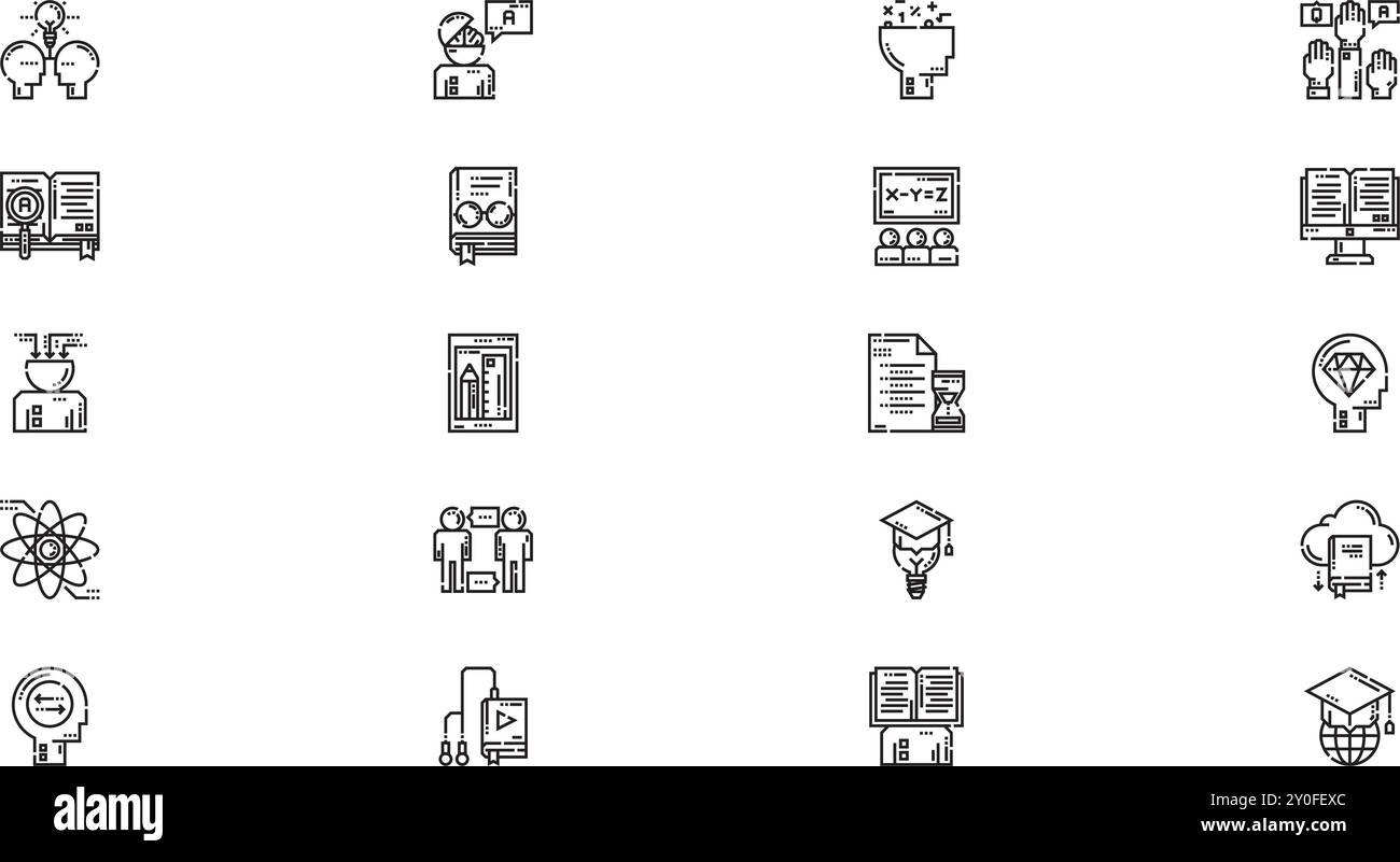 Learning icons High-Quality Vector Icons Collection with Editable ...