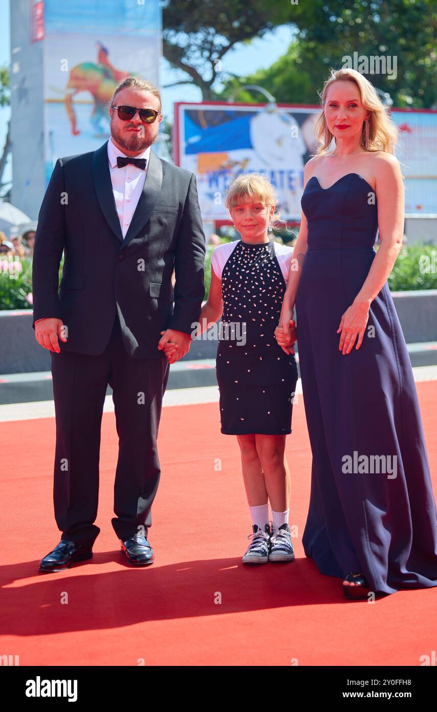 Venice, Italy. 01st Sep, 2024. 81th Venice Film Festival in Venice, Italy, on September 1, 2024 ...