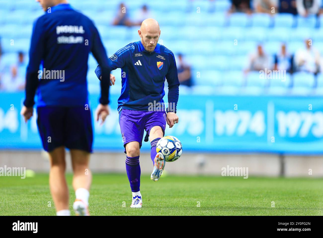 Malmo, Sweden. 01st, September 2024. Magnus Eriksson of Djurgaarden is ...
