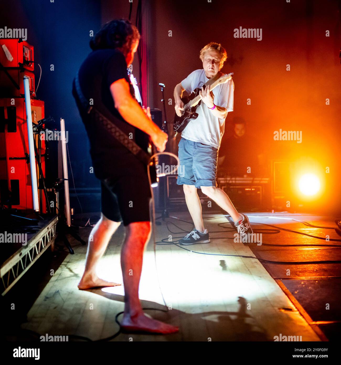 Edinburgh, Scotland. Sun 1 September 2024. The band Pigs Pigs Pigs Pigs ...