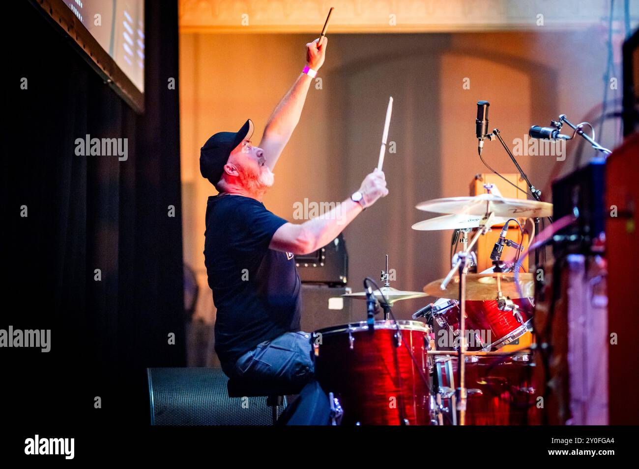 Edinburgh, Scotland. Sun 1 September 2024. The band Pigs Pigs Pigs Pigs ...