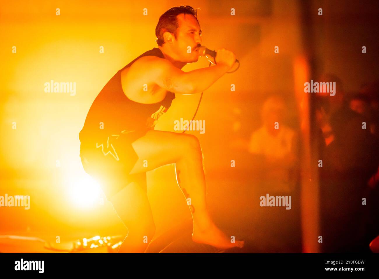 Edinburgh, Scotland. Sun 1 September 2024. The band Pigs Pigs Pigs Pigs ...