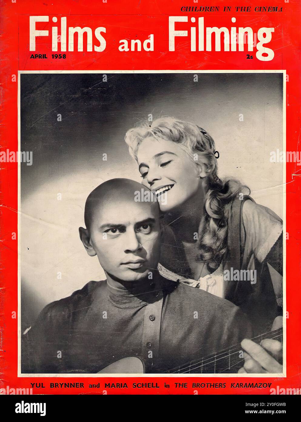 Films and Filming Apr 1958 - Vintage magazine cover - Photographer ...