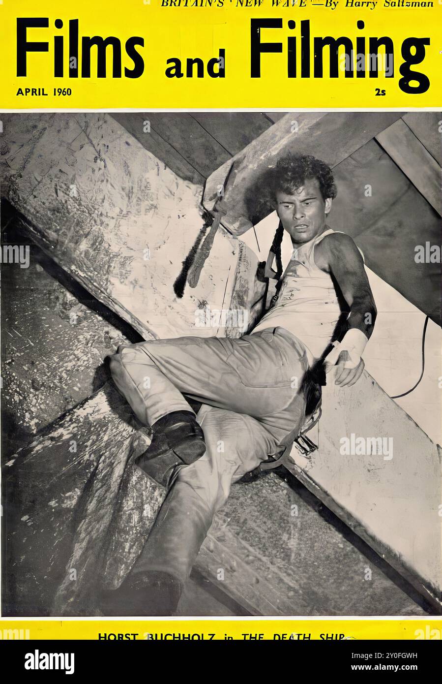 Films and Filming Apr 1960 - Vintage magazine cover - Photographer unknow - Text transcription ...