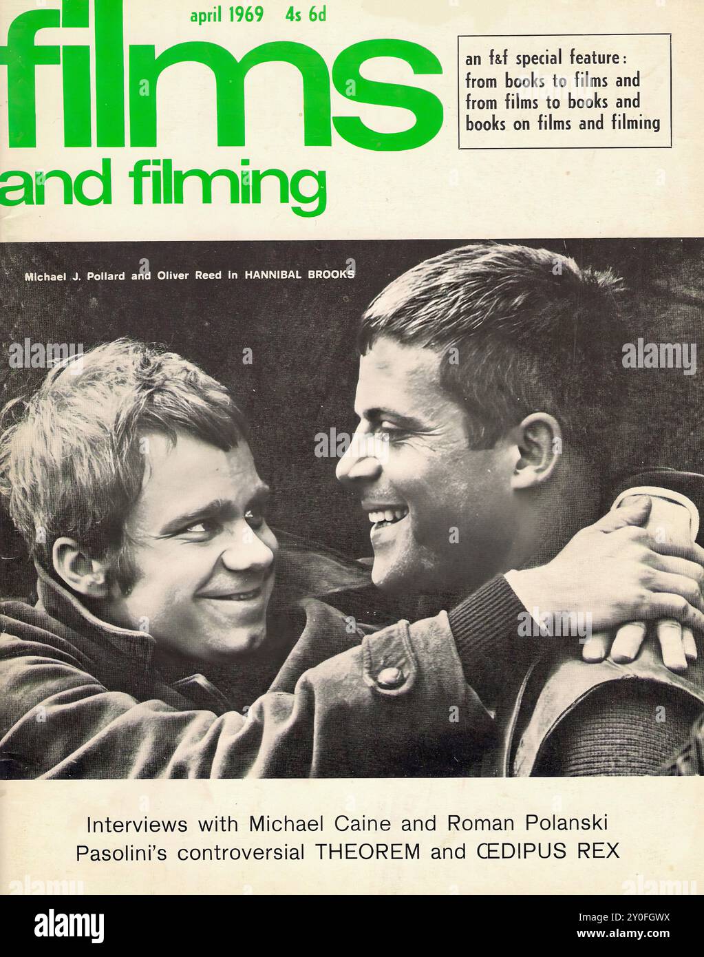 Films and Filming Apr 1969 - Vintage magazine cover - Photographer ...