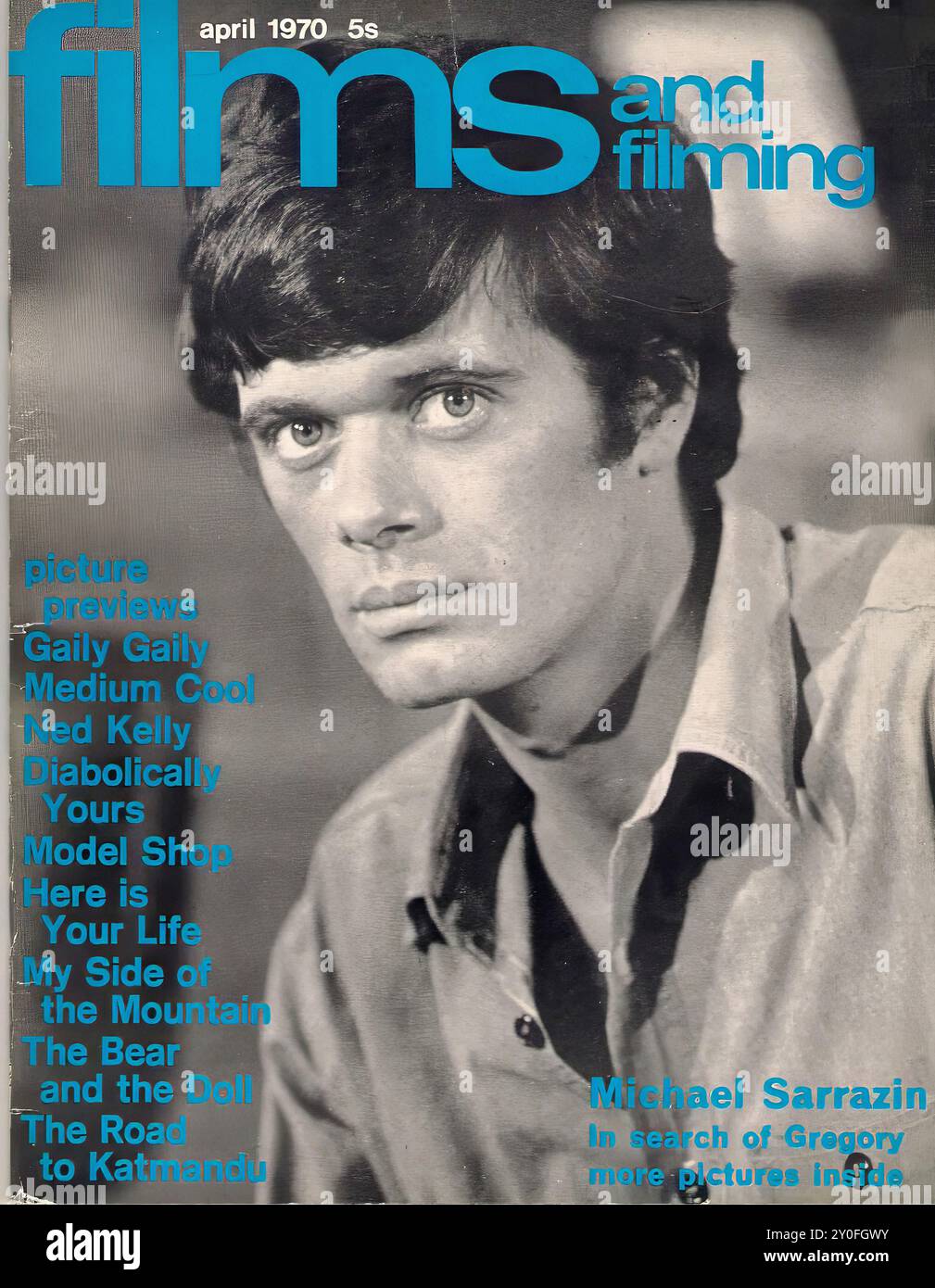 Films and Filming Apr 1970 - Vintage magazine cover - Photographer ...
