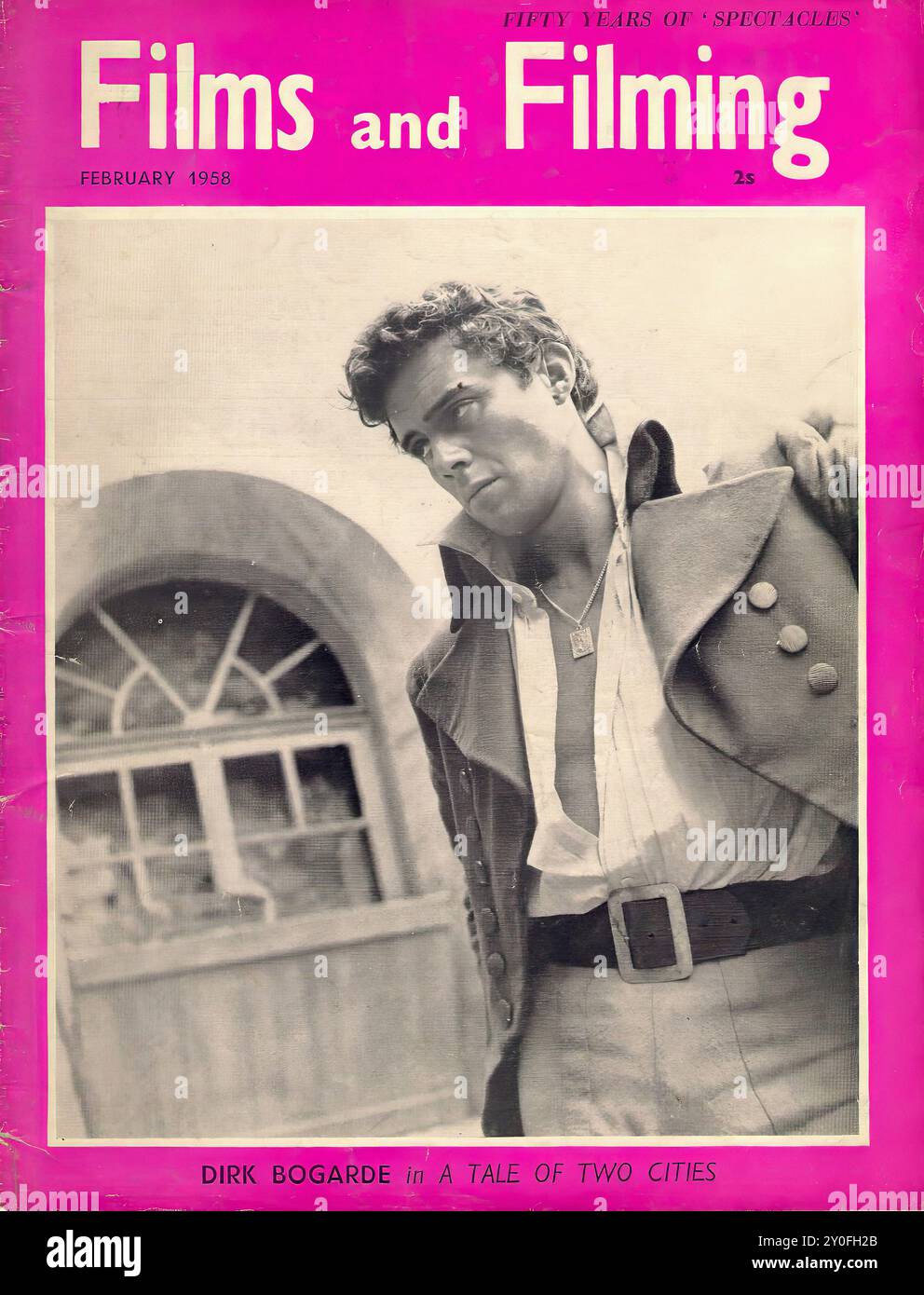 Films and Filming Feb 1958 - Vintage magazine cover - Photographer unknow - Text transcription ...