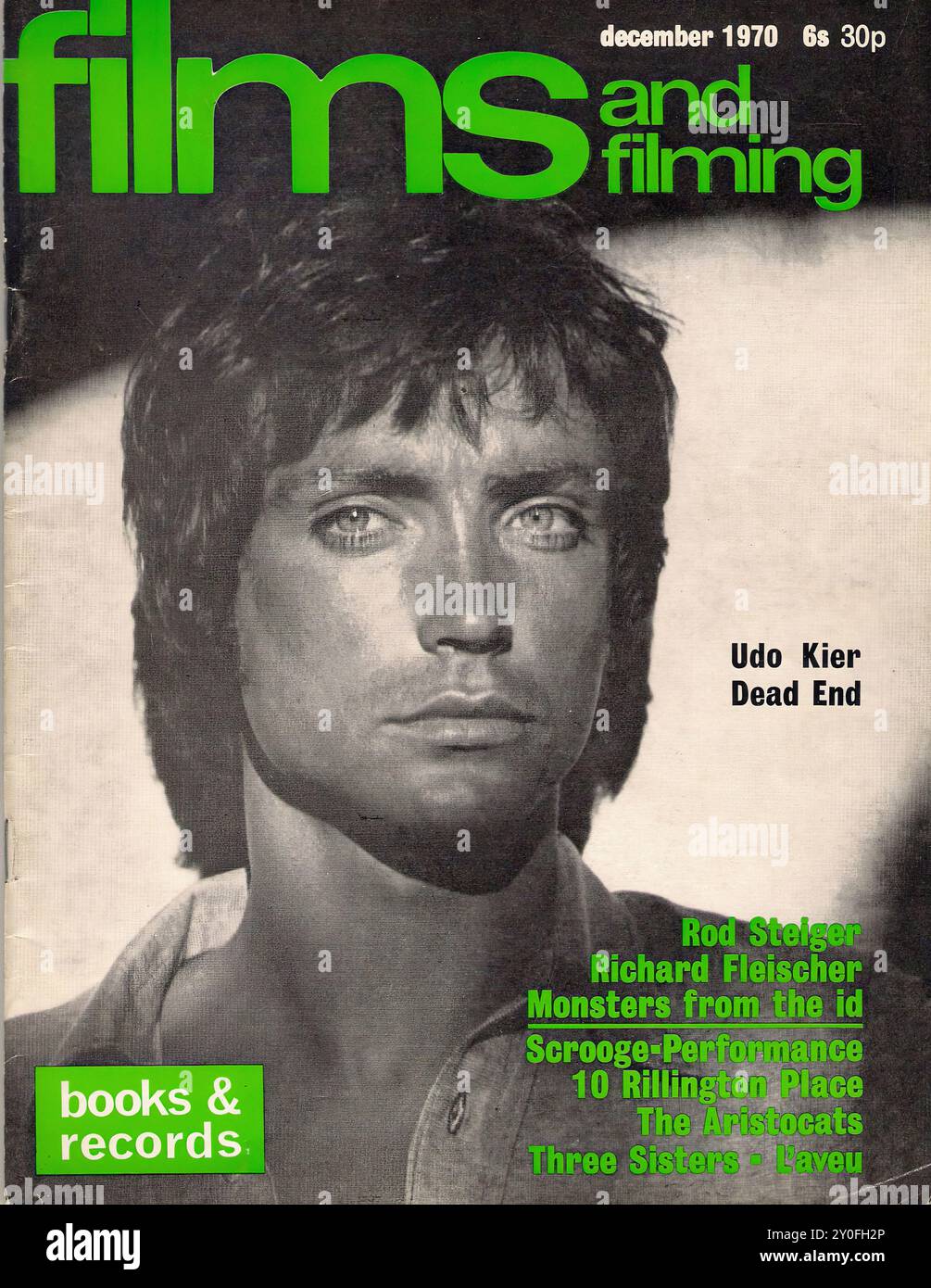 Films and Filming Dec 1970 - Vintage magazine cover - Photographer ...