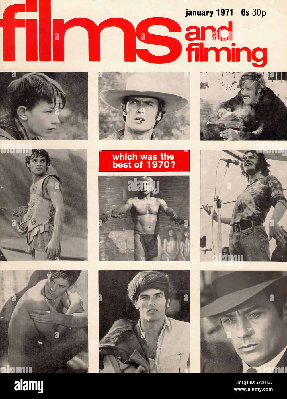 Films and Filming Jan 1971 - Vintage magazine cover - Photographer ...