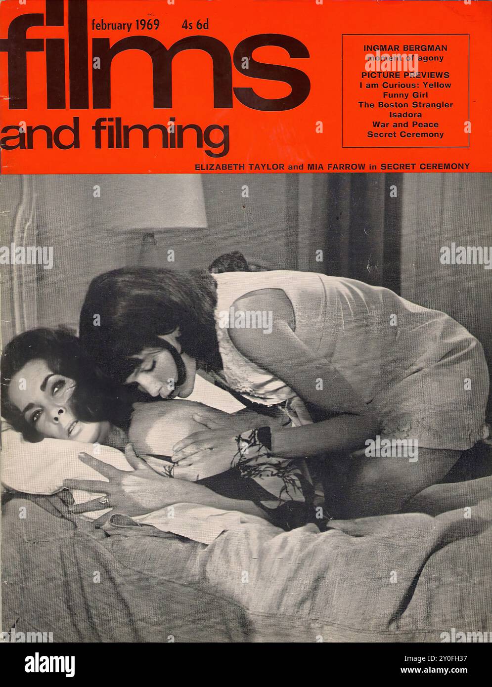 Films and Filming Feb 1969 - Vintage magazine cover - Photographer unknow - Text transcription ...
