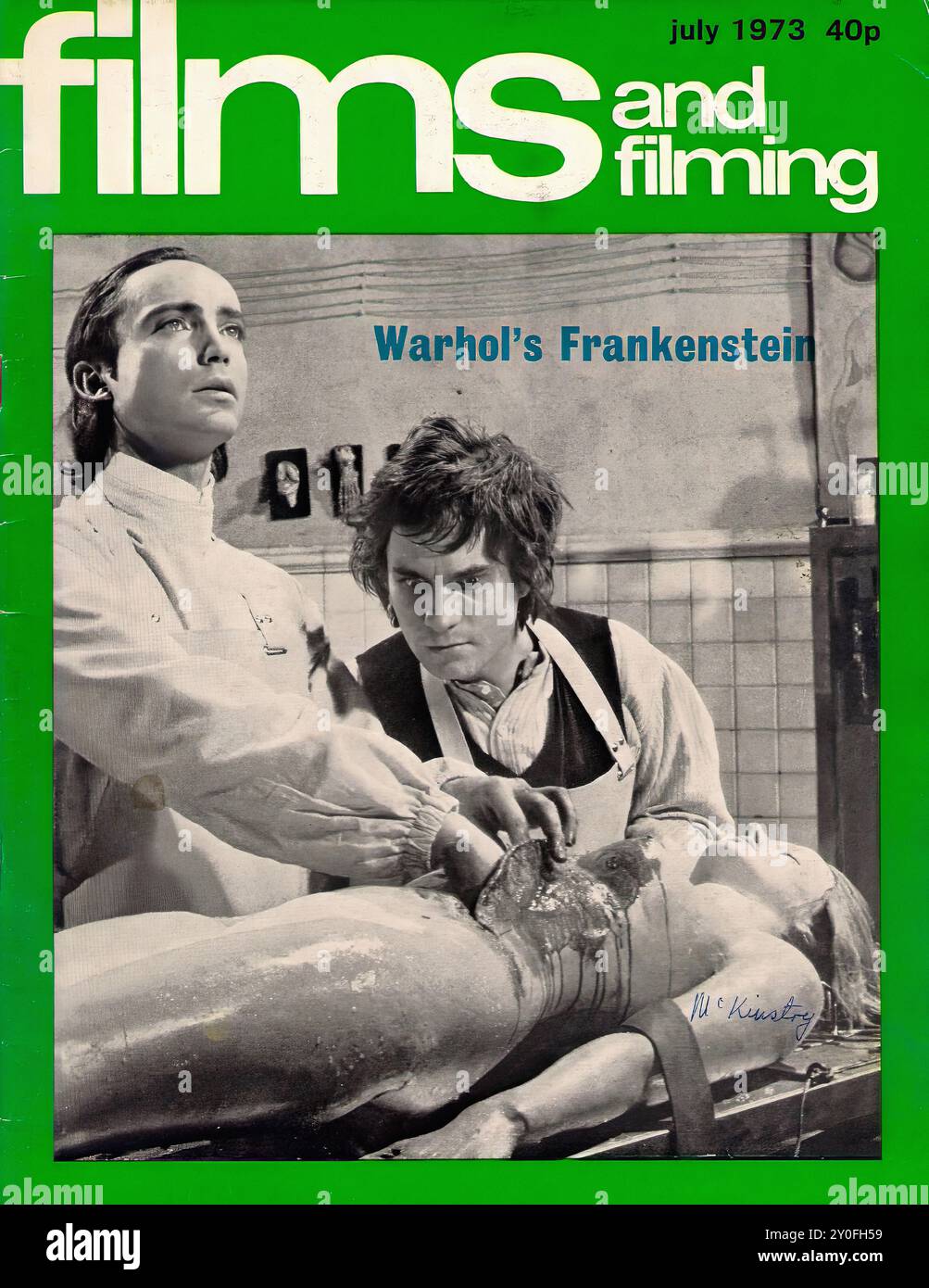 Films and Filming Jul 1973 - Vintage magazine cover - Photographer ...