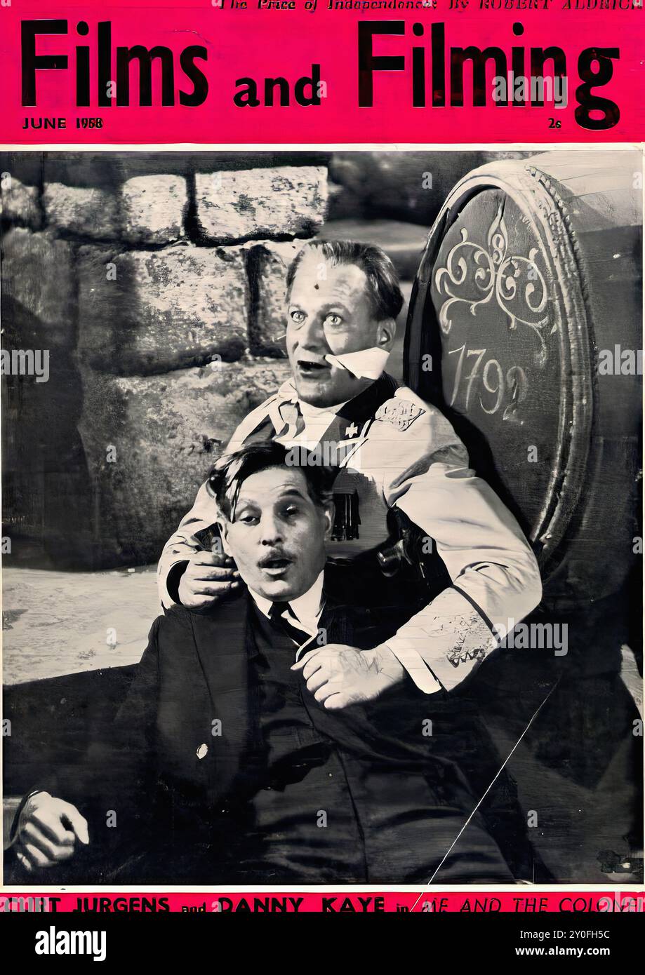 Films and Filming Jun 1958 - Vintage magazine cover - Photographer ...