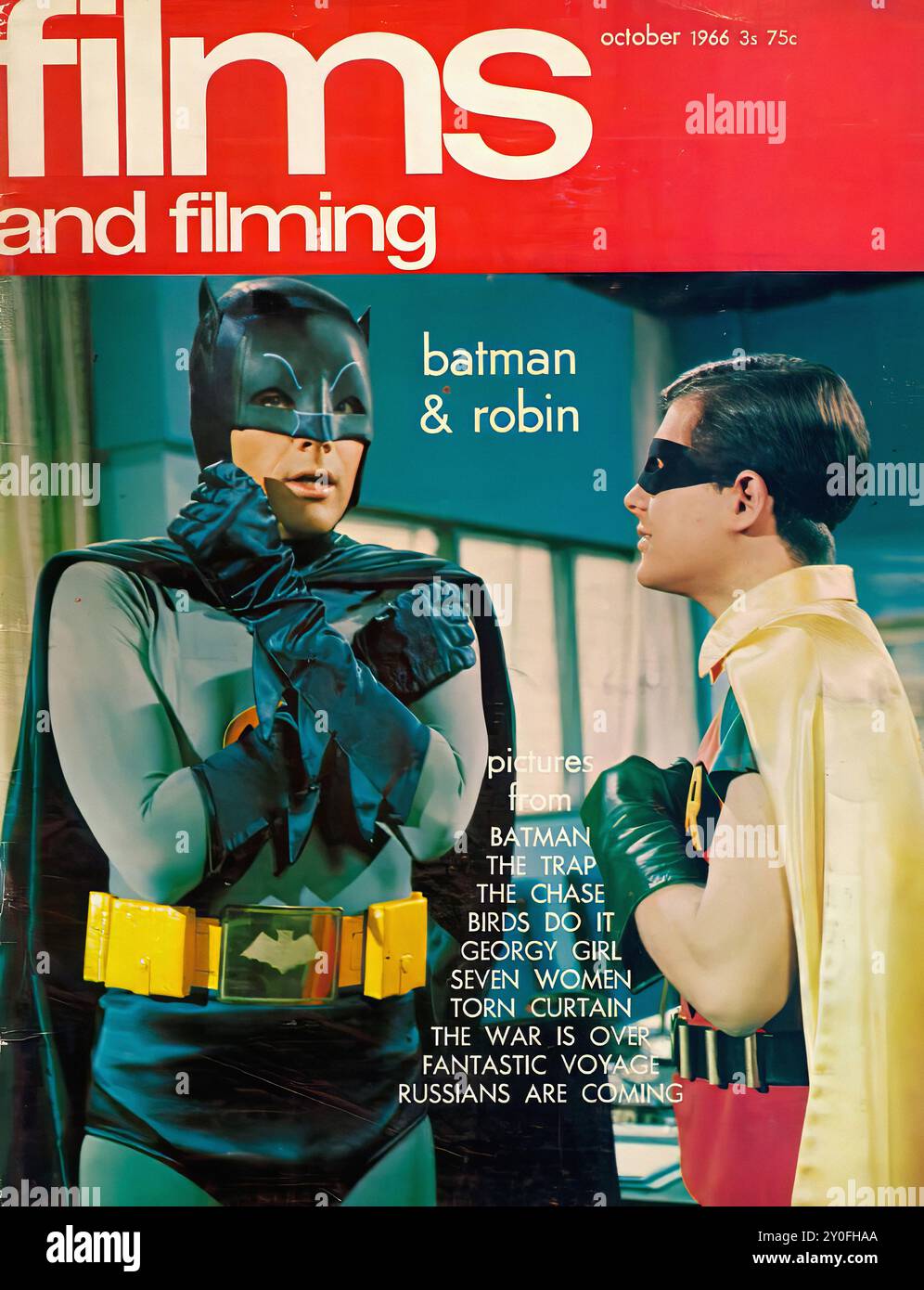 Films and Filming Oct 1966 - Vintage magazine cover - Photographer ...