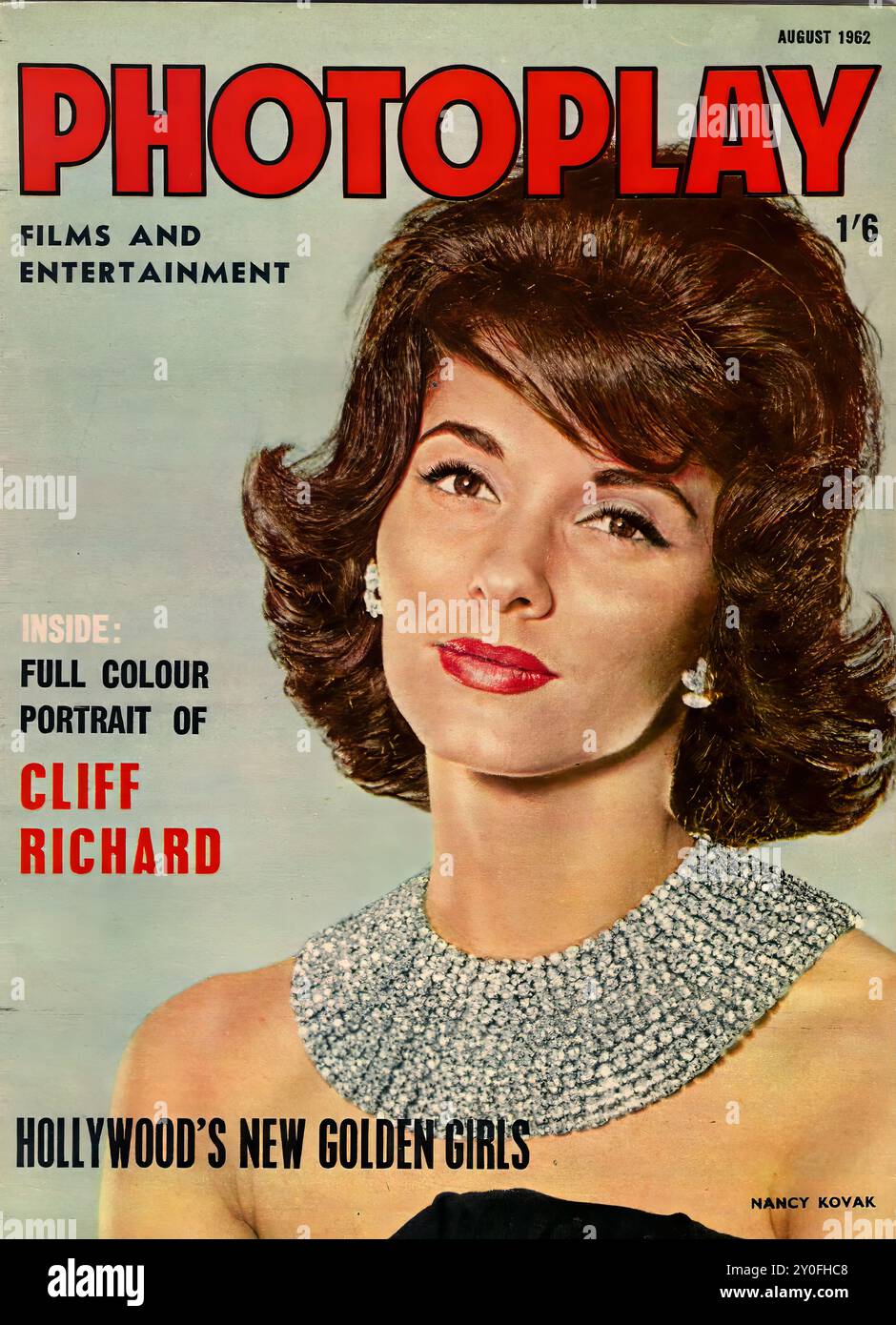 Photoplay Aug 1962 - Vintage magazine cover - Photographer unknow ...