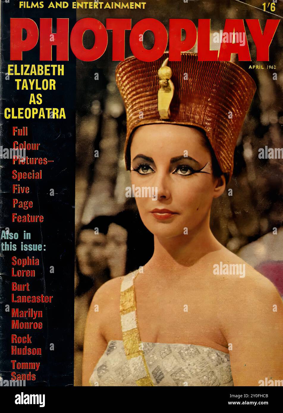 Elizabeth taylor magazine cover hi-res stock photography and images - Alamy