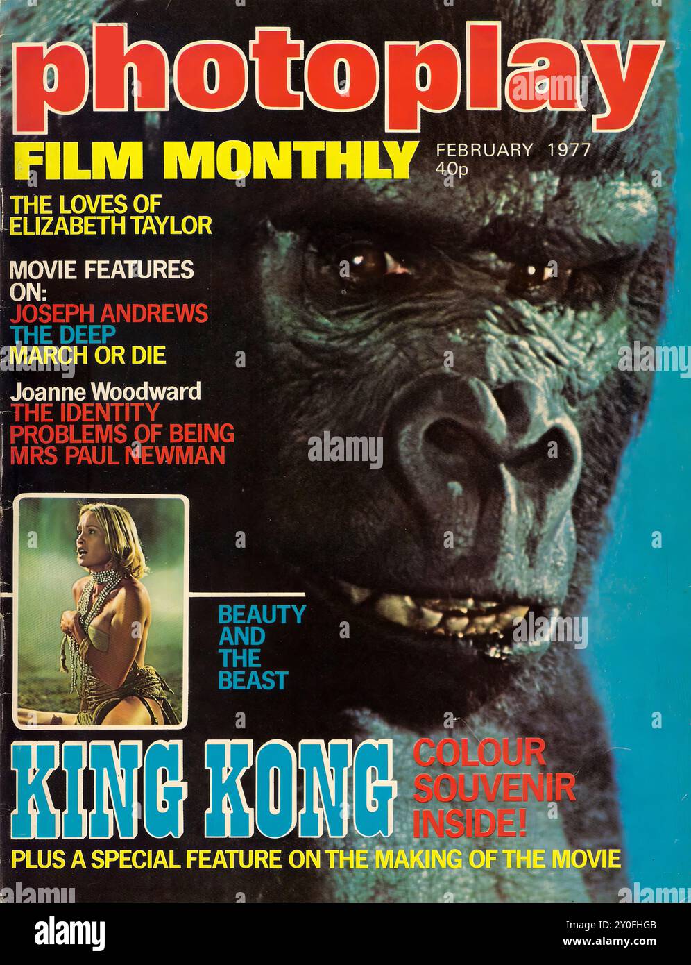 Elizabeth taylor magazine cover hi-res stock photography and images - Alamy