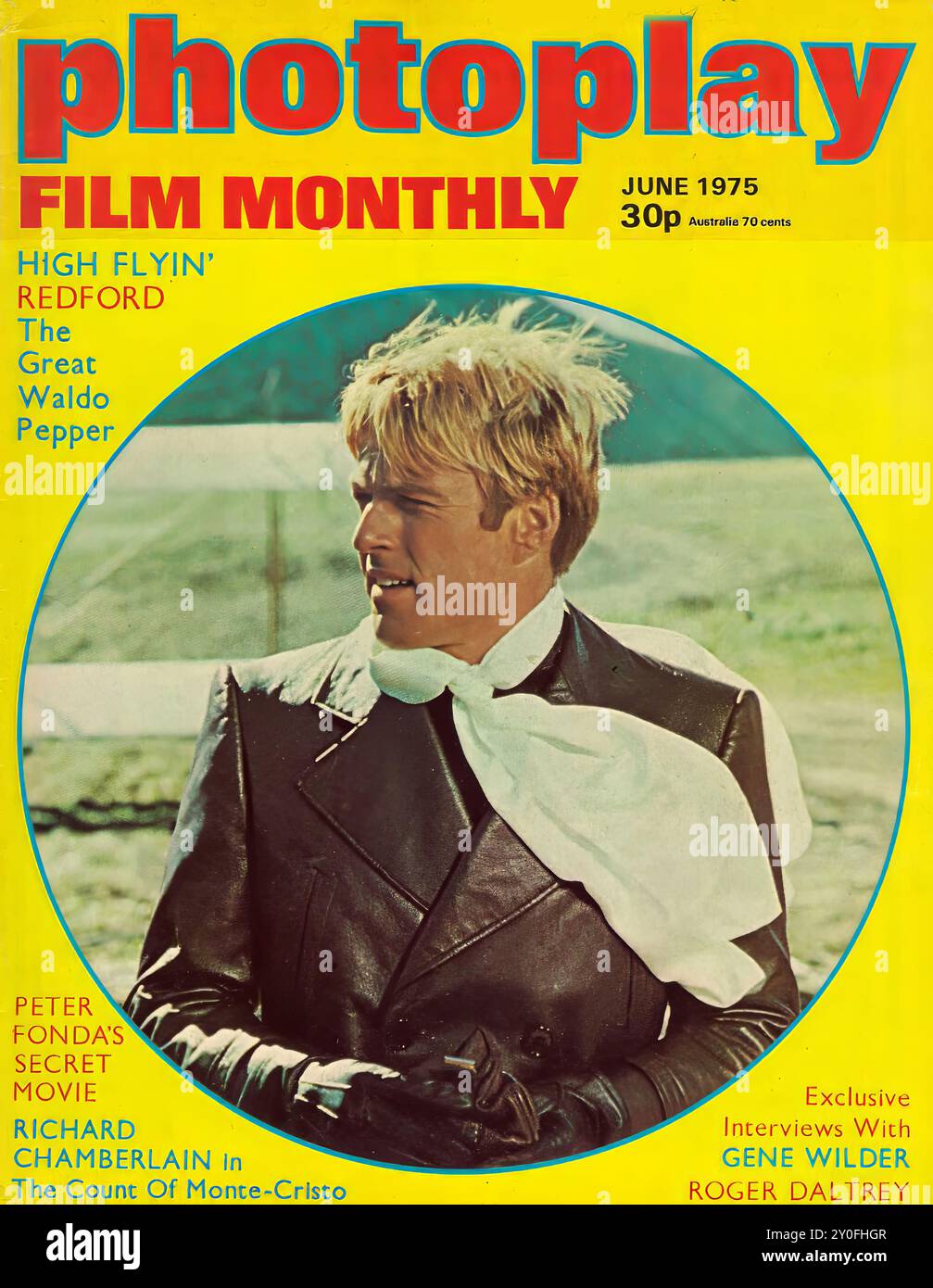 Photoplay Film Monthly Jun 1975 - Vintage magazine cover - Photographer ...