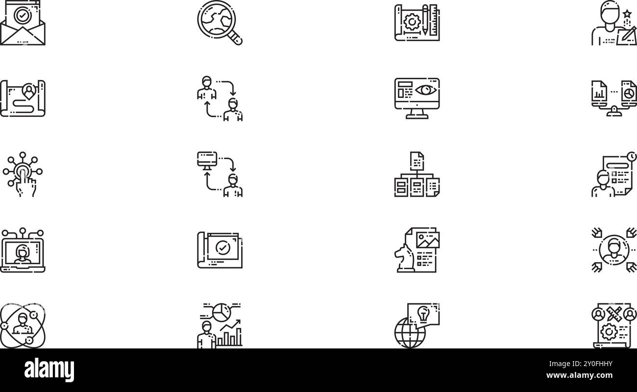 User experience icons High-Quality Vector Icons Collection with ...