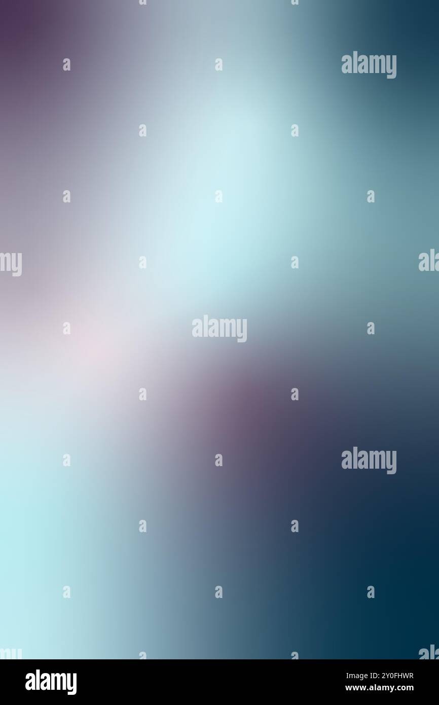 Captivating and dreamlike vertical background of purple, cyan, and deep ...