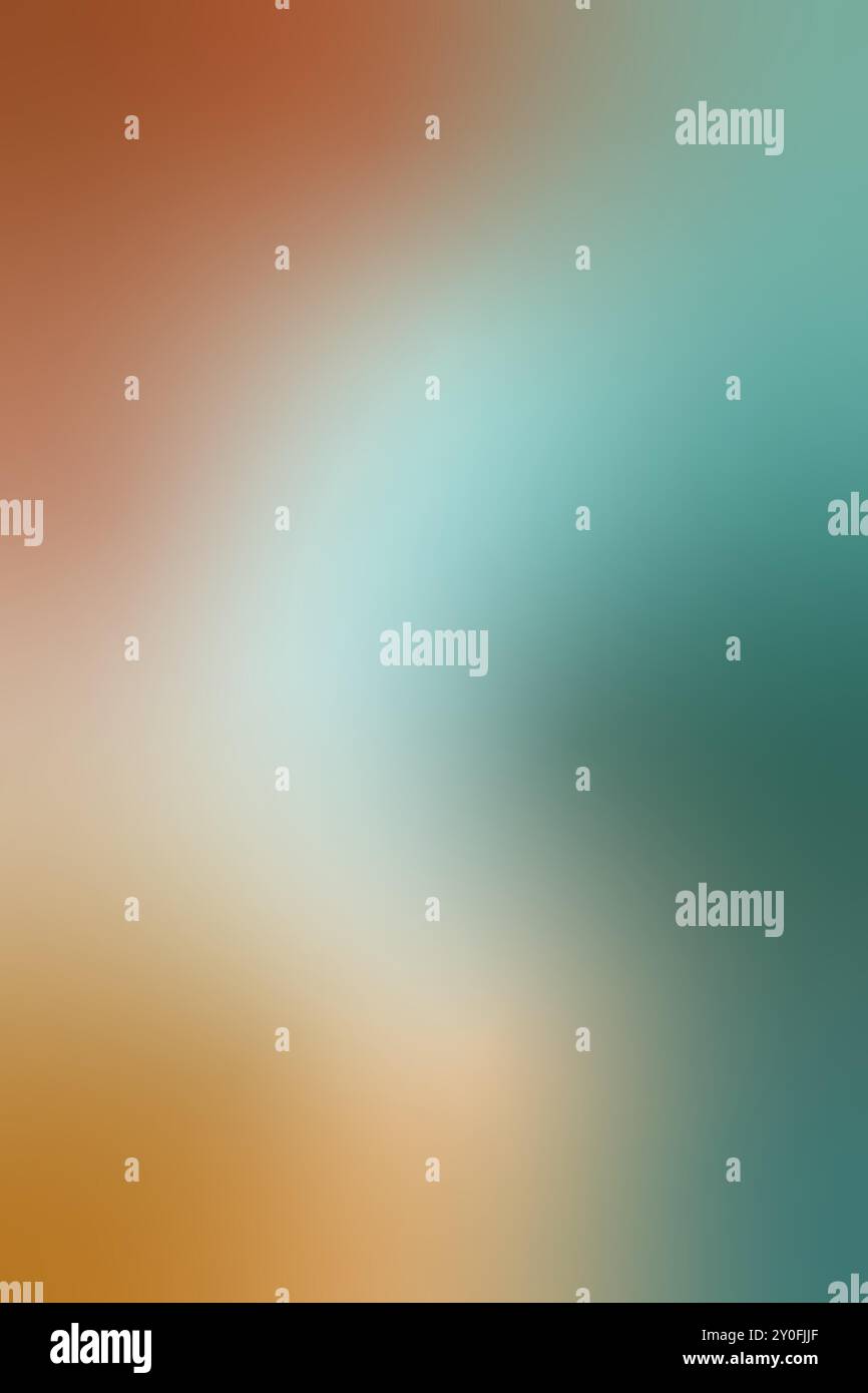 Captivating and dreamlike vertical background of orange and green ...