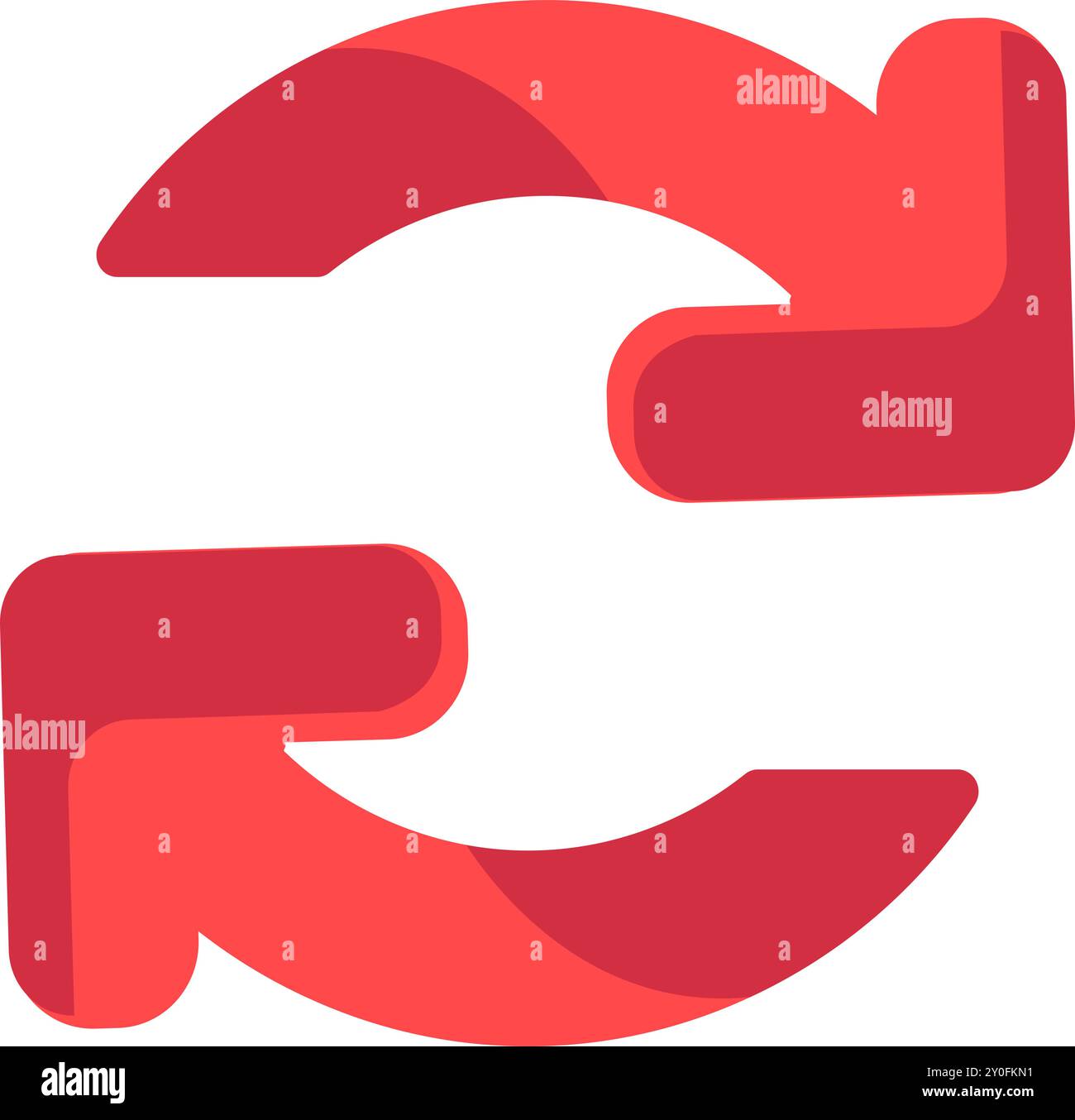 In a circular turn Stock Vector Images - Alamy