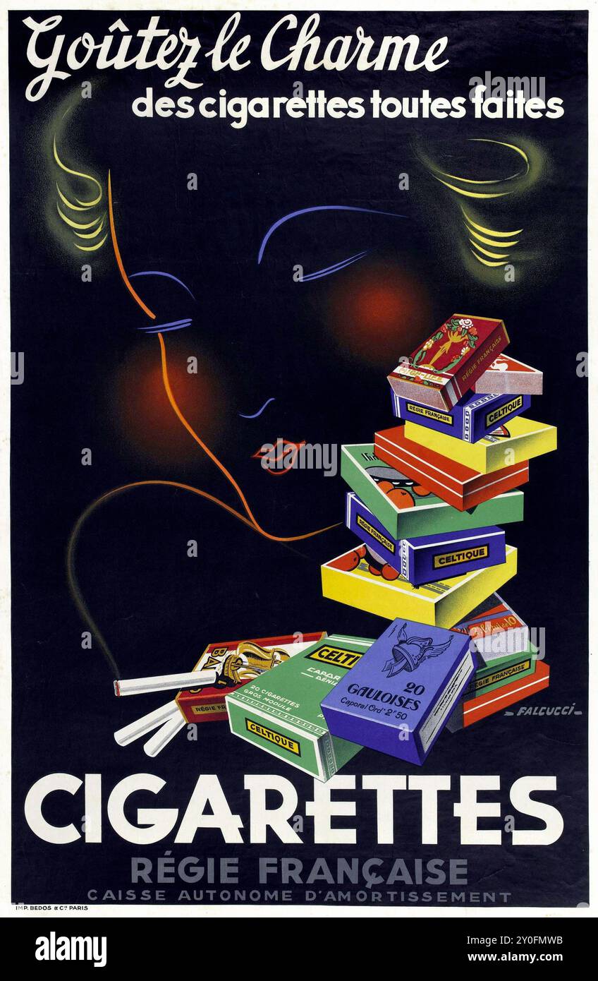 Vintage cigarette advertisement - Taste the charm of ready-made ...