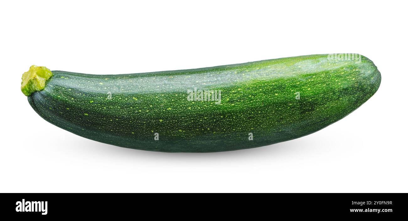 Zucchini vegetable isolated on white background. zucchini clipping path ...