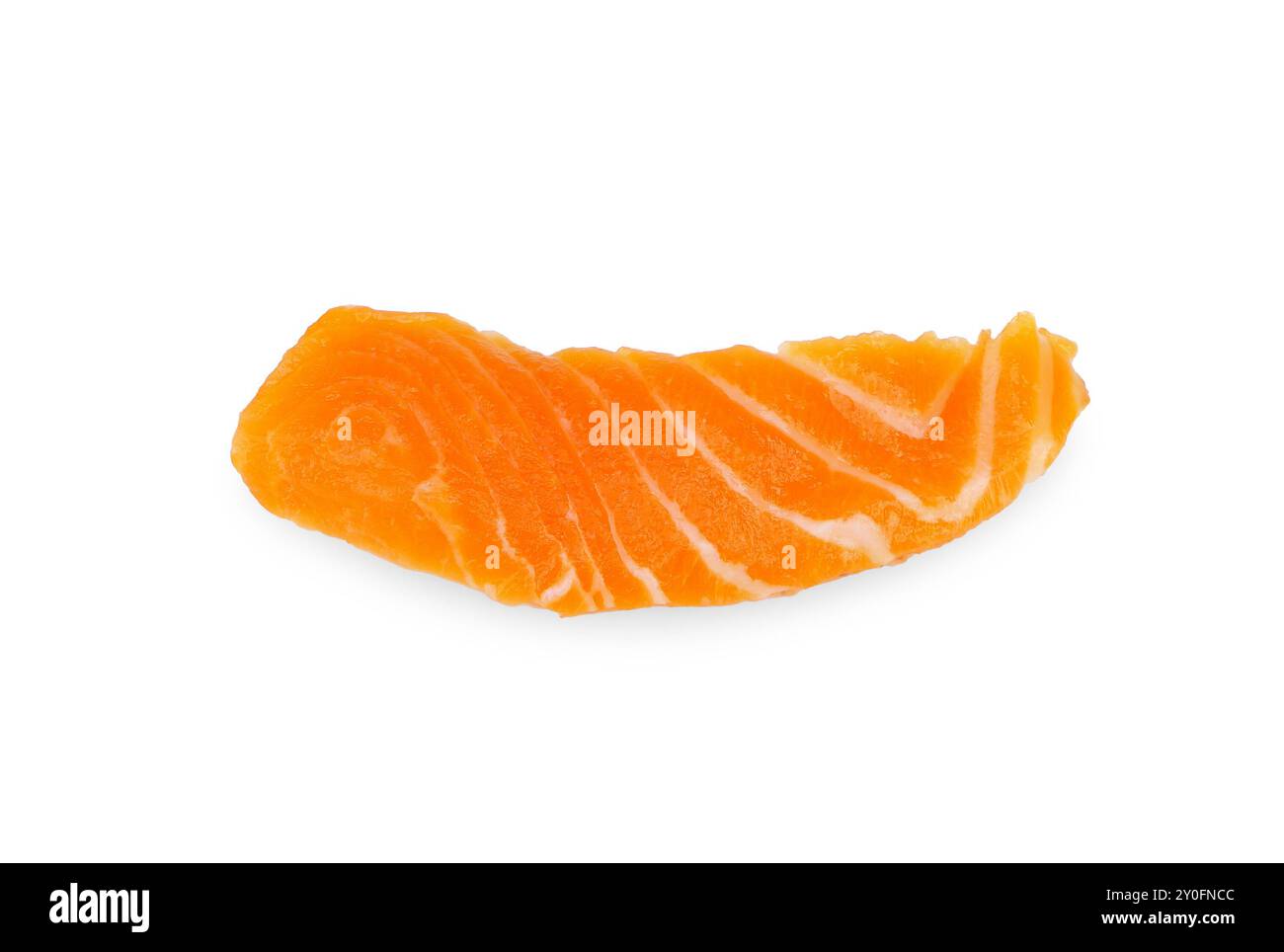 Sliced salmon isolated on white background. salmon clipping path Stock ...