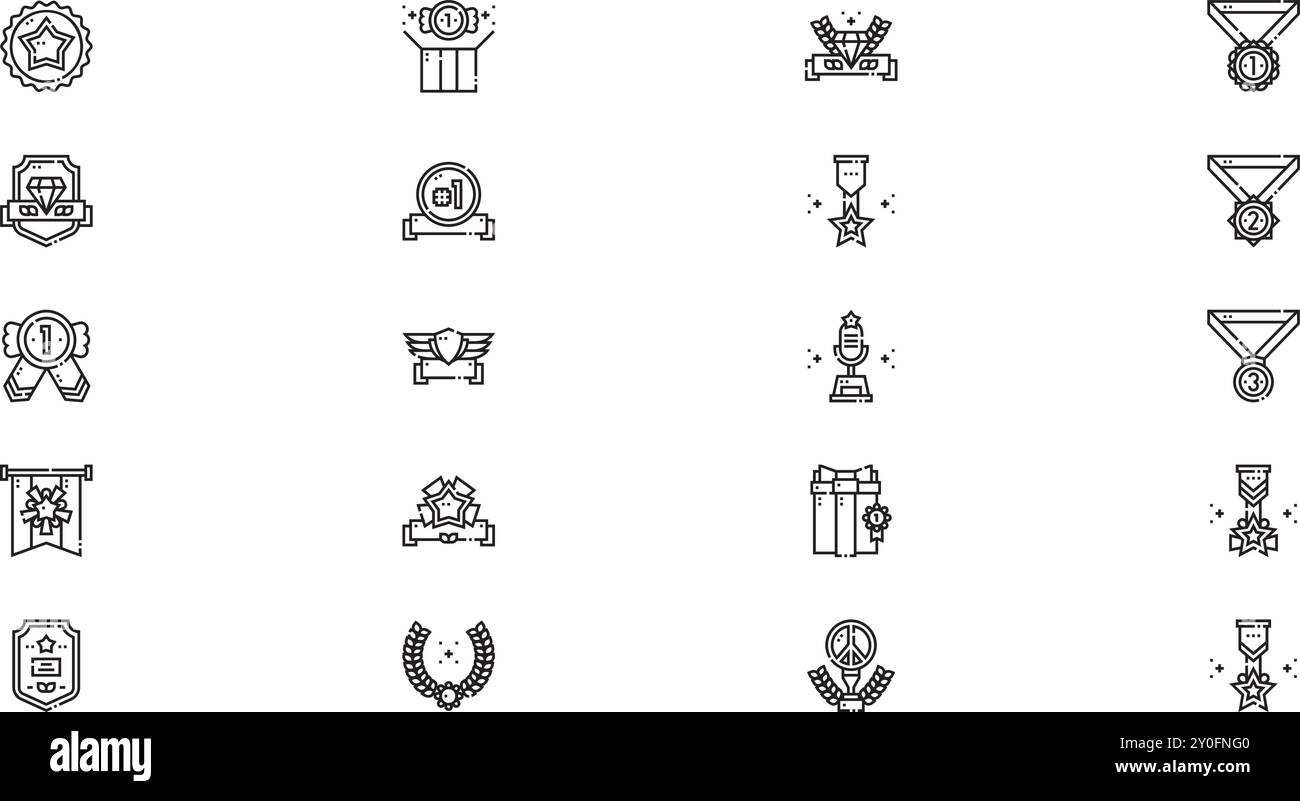 Rewards icons High-Quality Vector Icons Collection with Editable Stroke ...