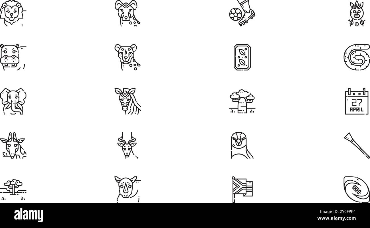 Boerewors Stock Vector Images - Alamy