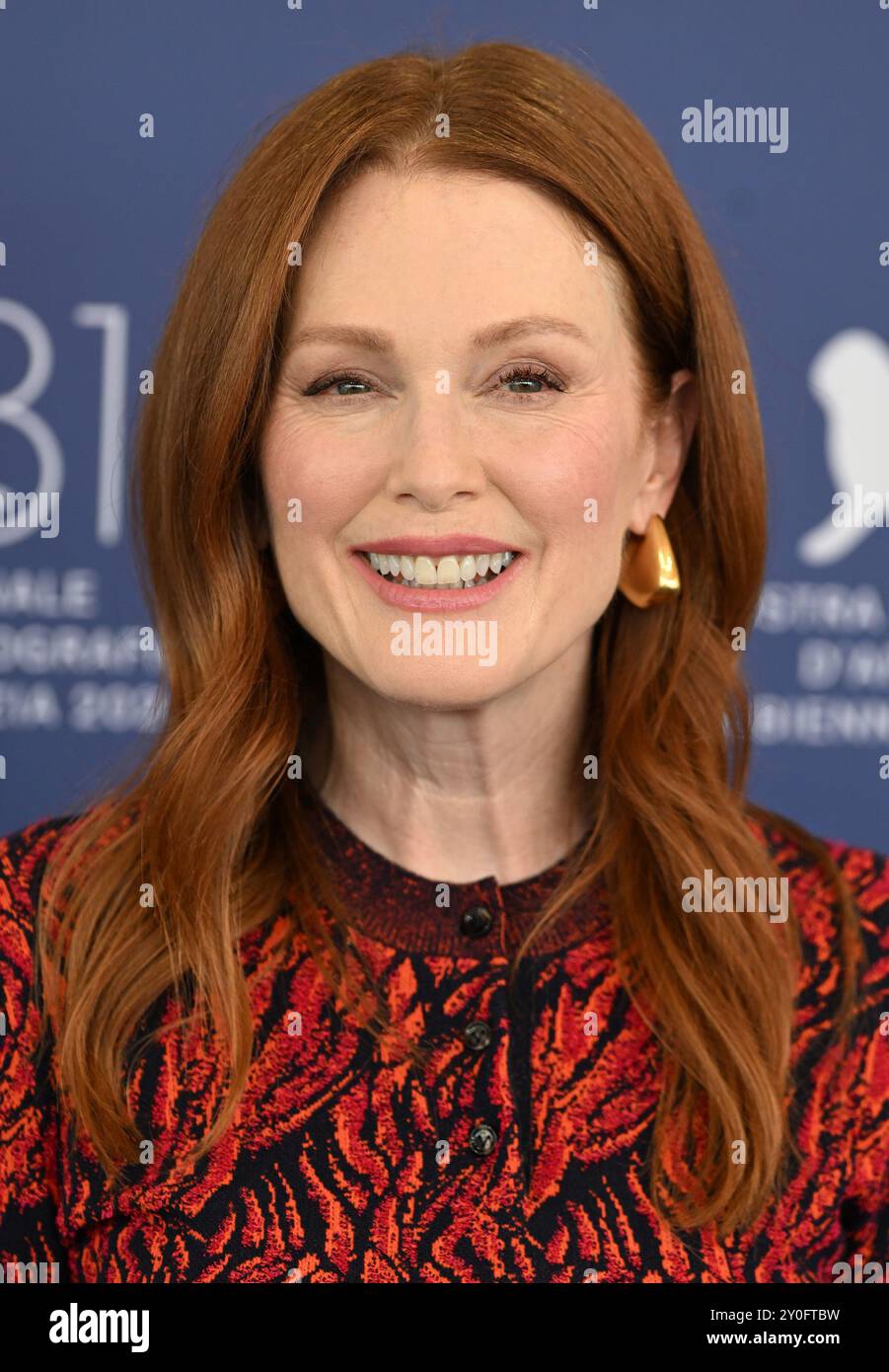 Venice, Italy. 02nd Sep, 2024. American actress Julianne Moore attends ...
