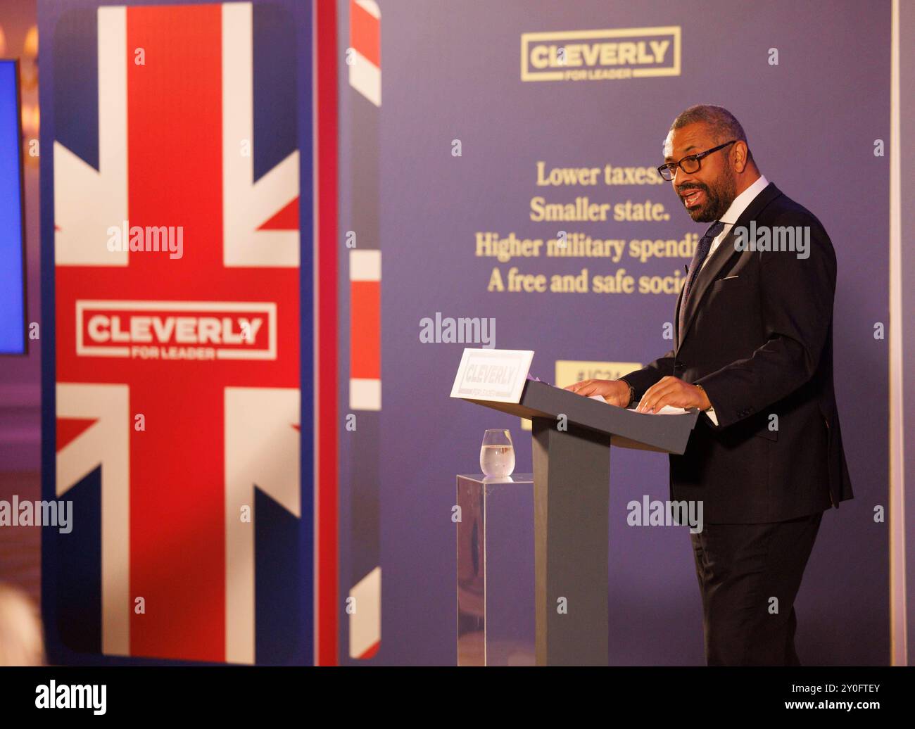 London, UK. 2nd Sep, 2024. Former Home Secretary, James Cleverly ...