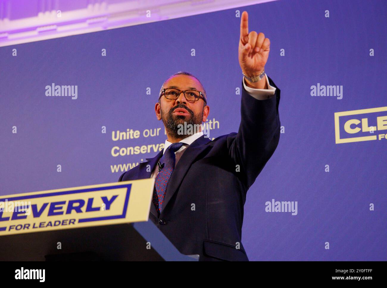 London, UK. 2nd Sep, 2024. Former Home Secretary, James Cleverly ...