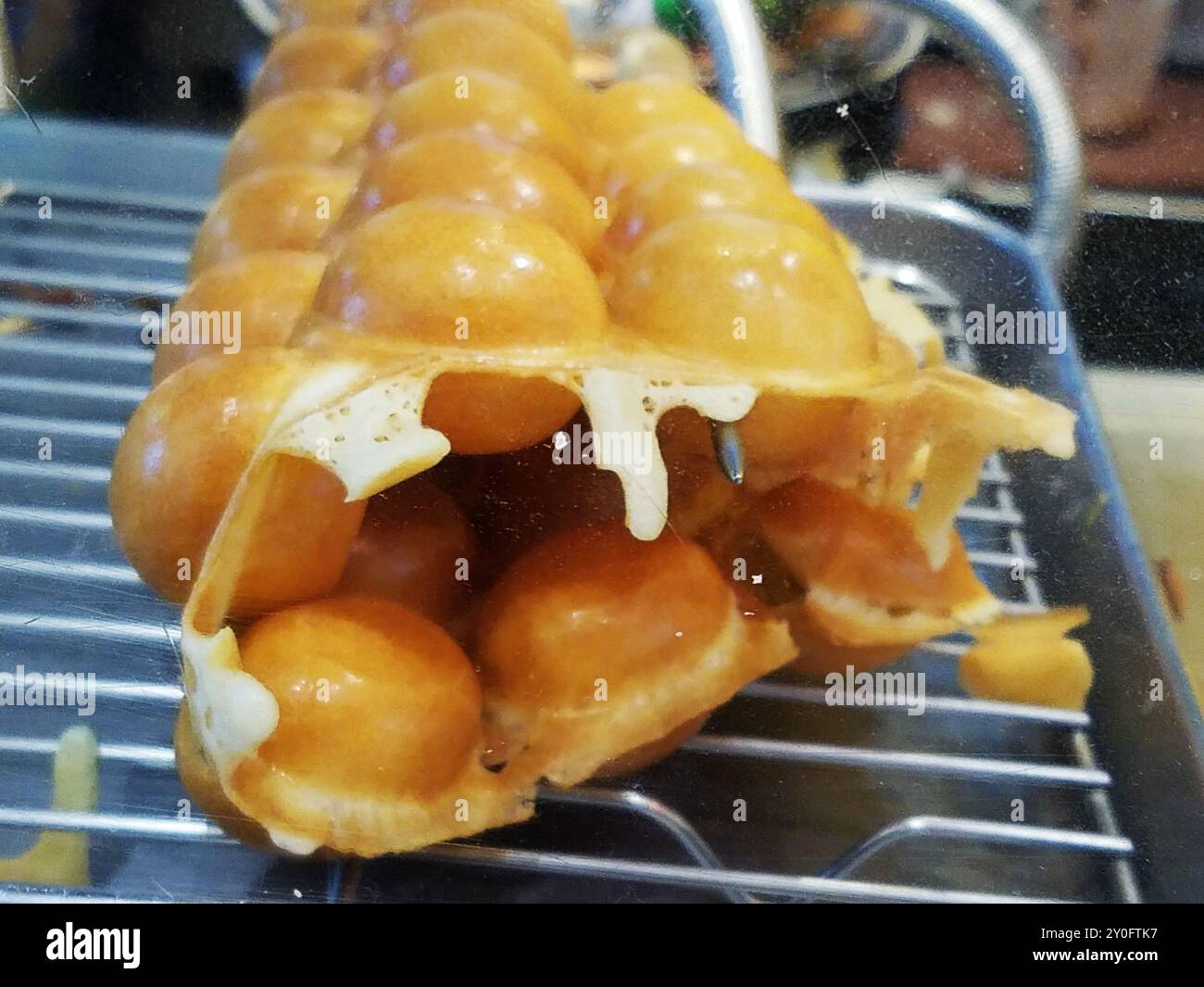 Chinese egg waffle hi-res stock photography and images - Alamy
