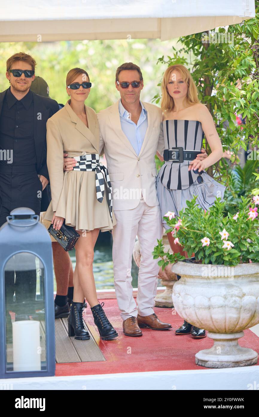 81th Venice Film Festival in Venice, Italy, on September 1, 2024. Stars ...