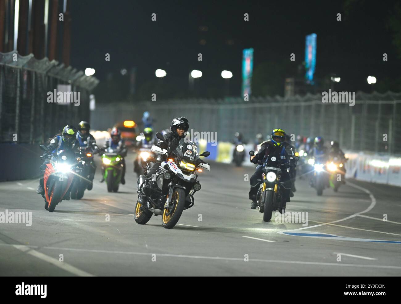 Chennai, INDIA. 1st Sep, 2024. Women Riders Took the stage with an ...